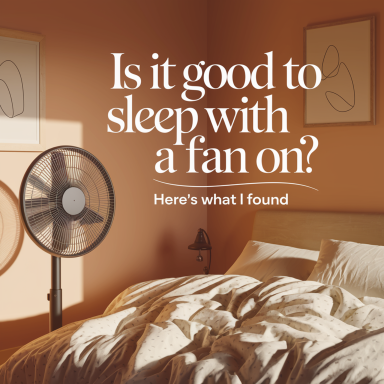 Is It Good to Sleep With a Fan On? Here's What I Found - Sleep Ocean
